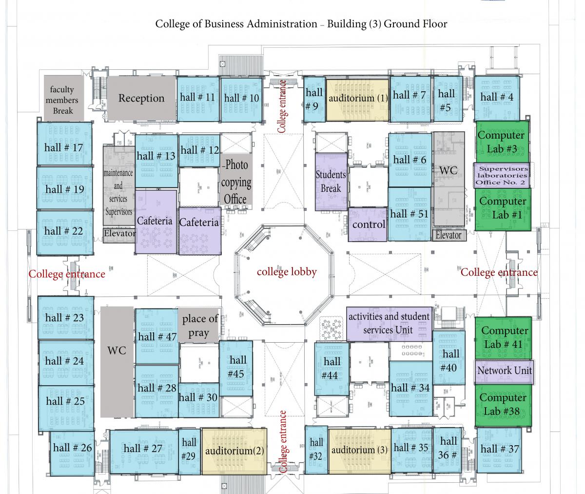 Building Maps | College of Business Administration